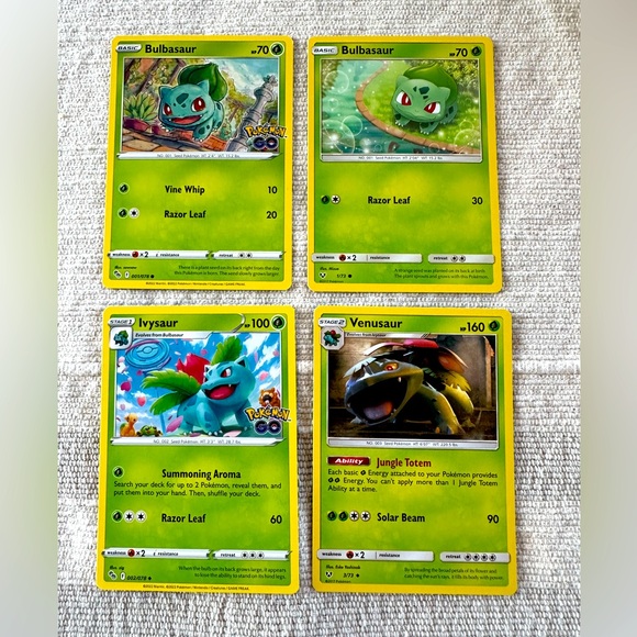 Pokemon | Toys | Pokmon Bulbasaur Evolutions Bundle | Poshmark